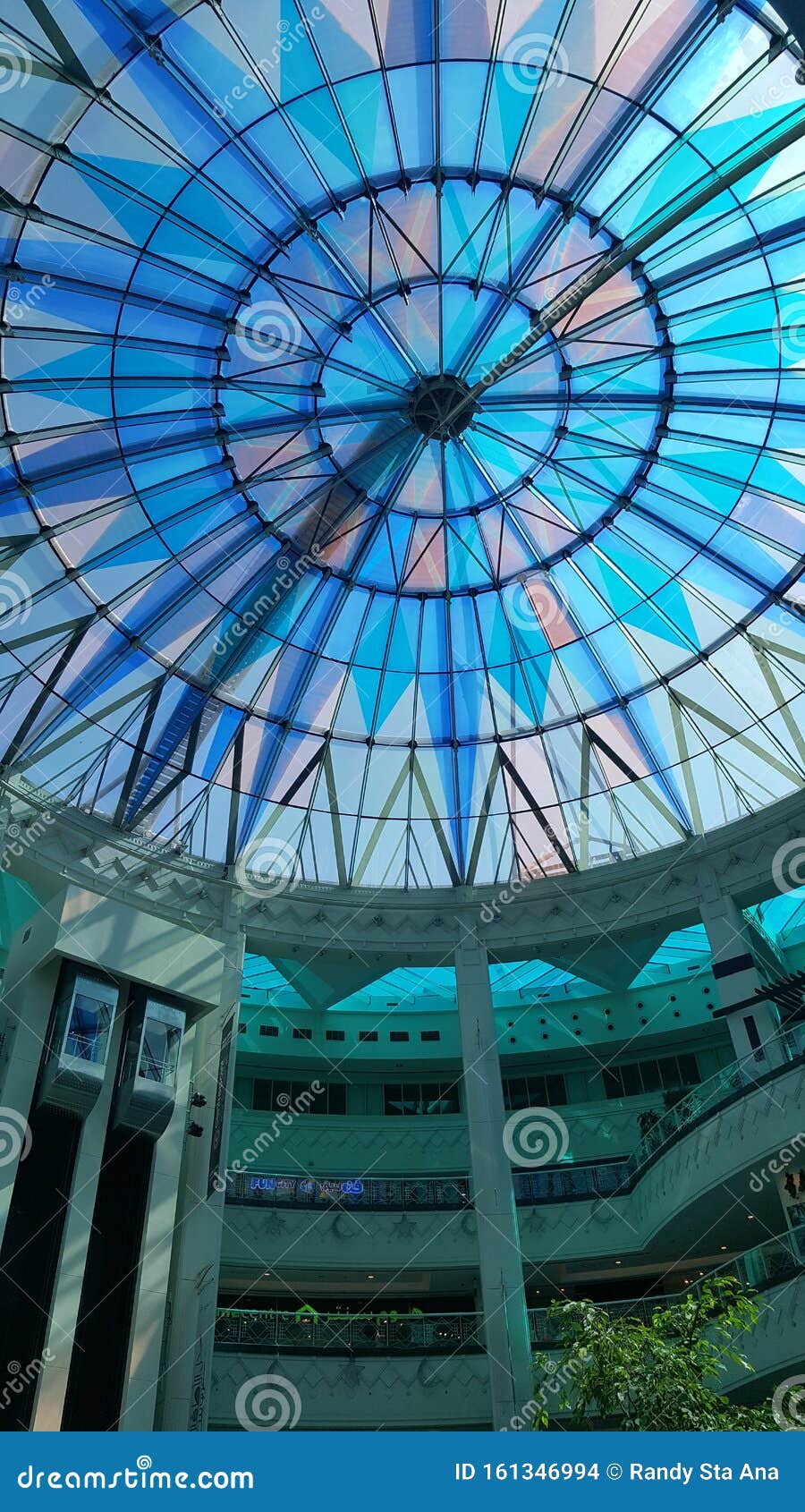 Interior View of the Atrium at a Local Mall Editorial Stock Image ...