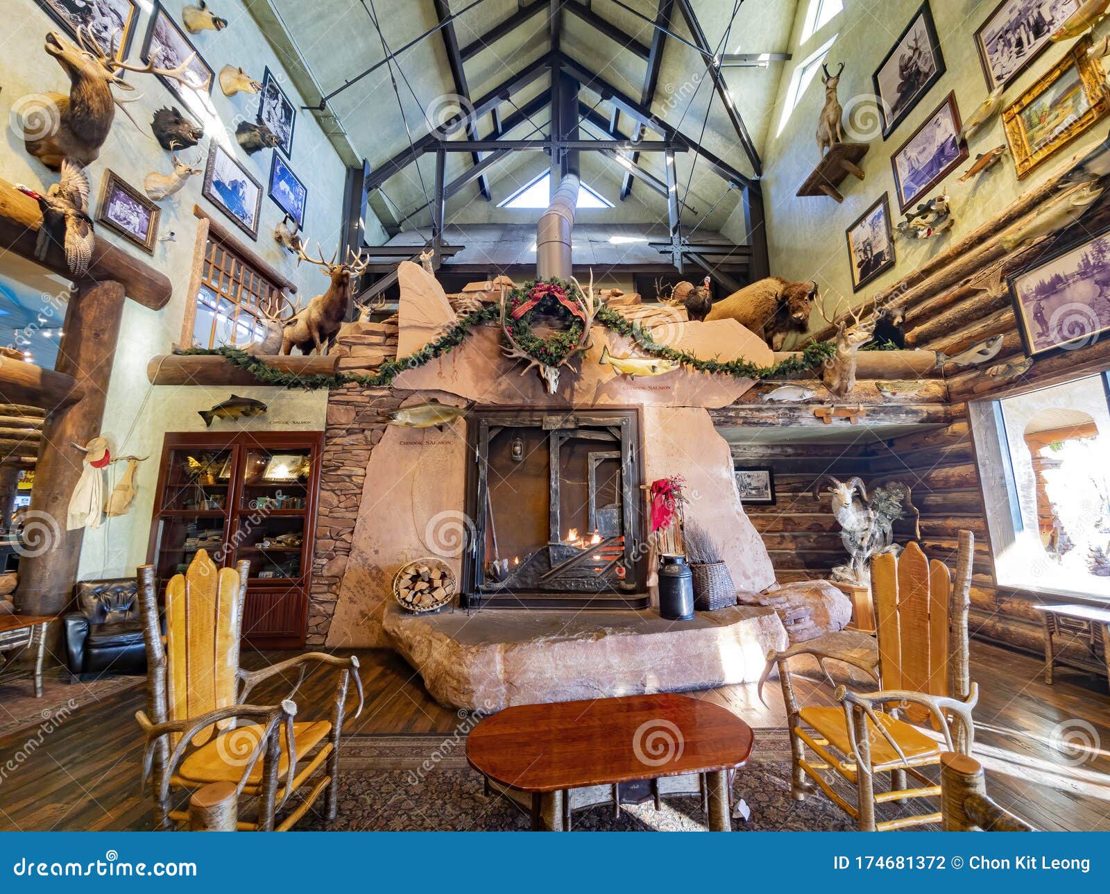 Interior View of the Bass Pro Shops Editorial Photography - Image of ...