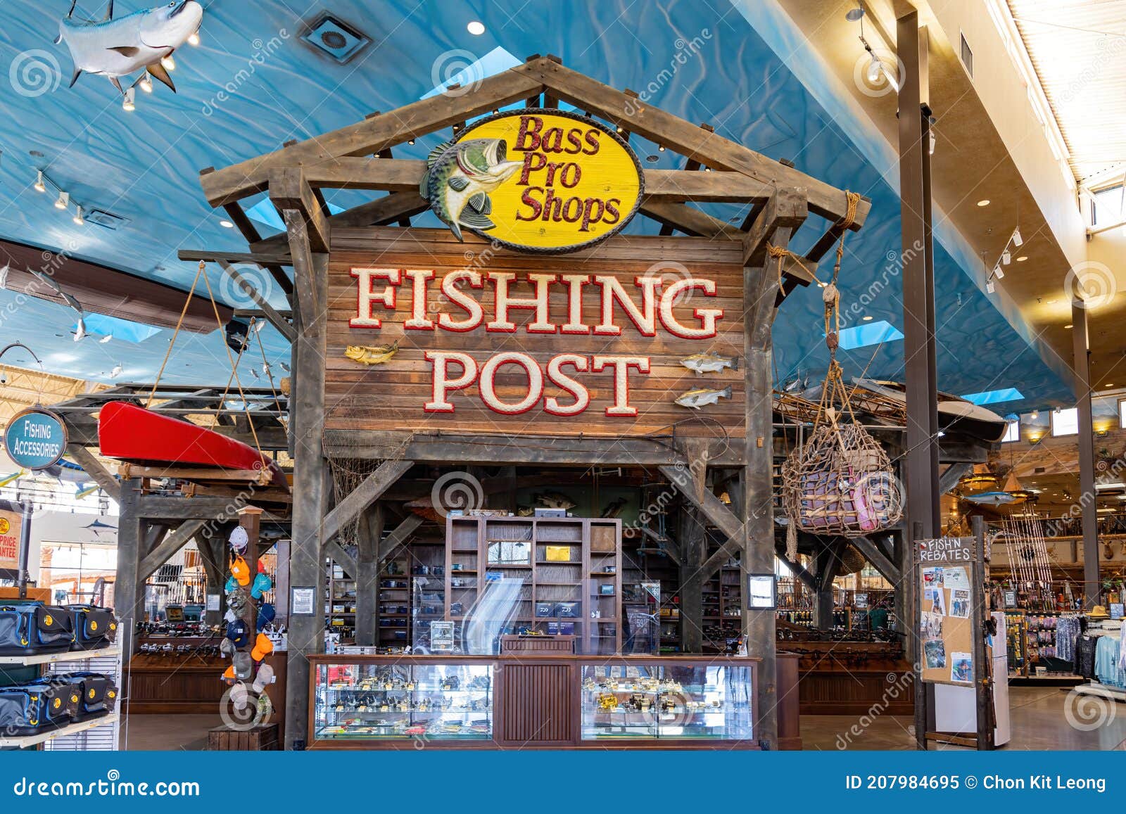 Interior View of the Bass Pro Shops Editorial Image - Image of clark ...