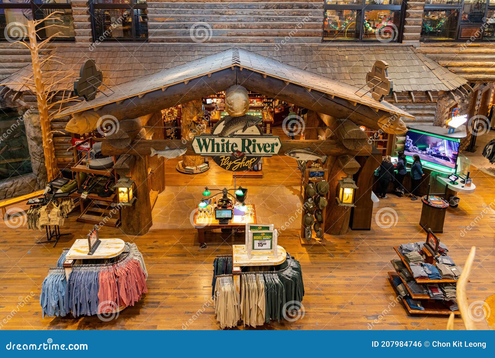 Interior View of the Bass Pro Shops Editorial Photo - Image of clark ...