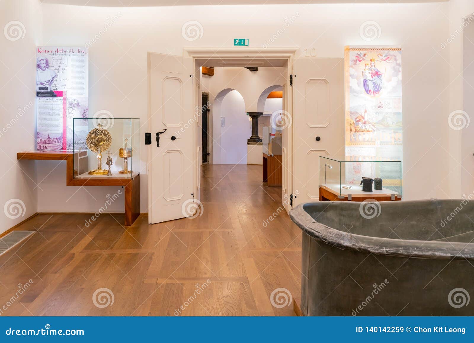 Interior View of the Bled Castle Editorial Stock Image - Image of ...