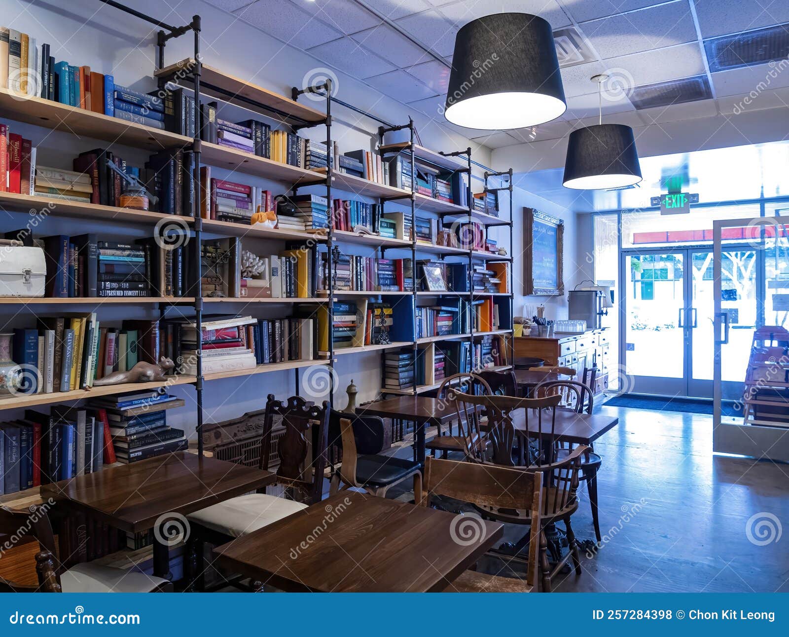 Interior View of a Cafe in Pasadena Area Editorial Stock Photo - Image ...