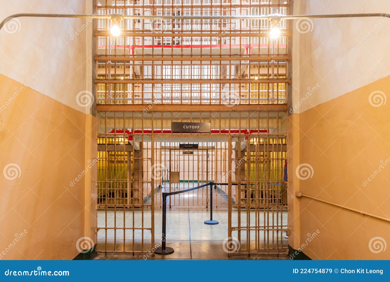 Interior View of the Cell House of Alcatraz Island Editorial Stock ...