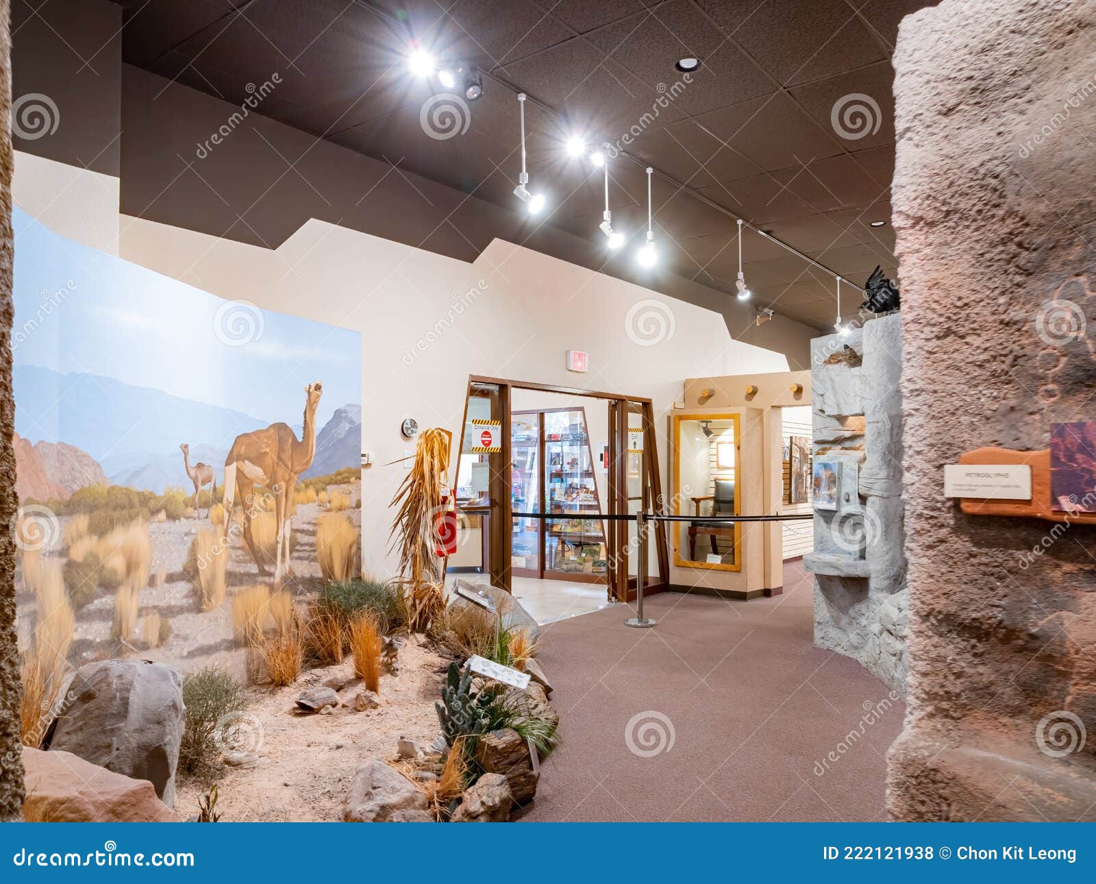 Interior View of the Clark County Museum Editorial Stock Photo - Image ...
