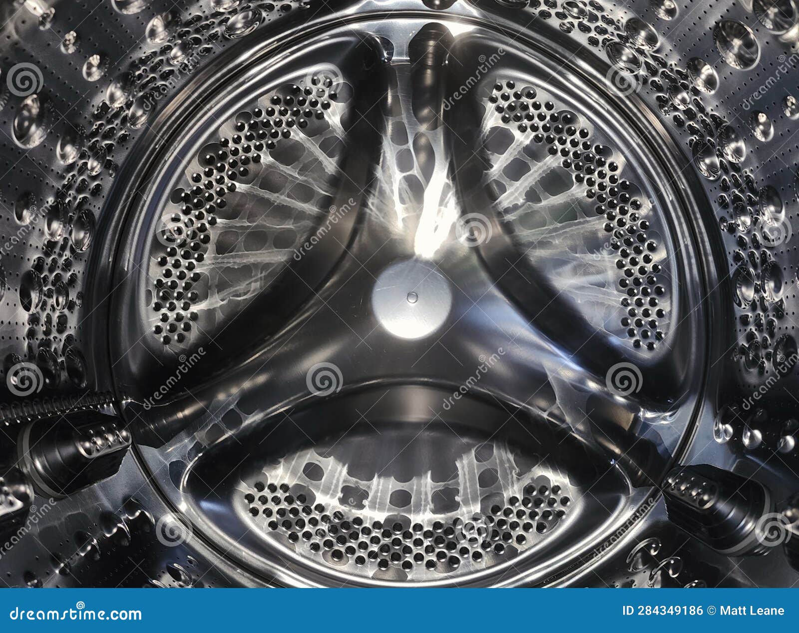 Clothes Washing Machine Technology with Circular Formation and Light ...