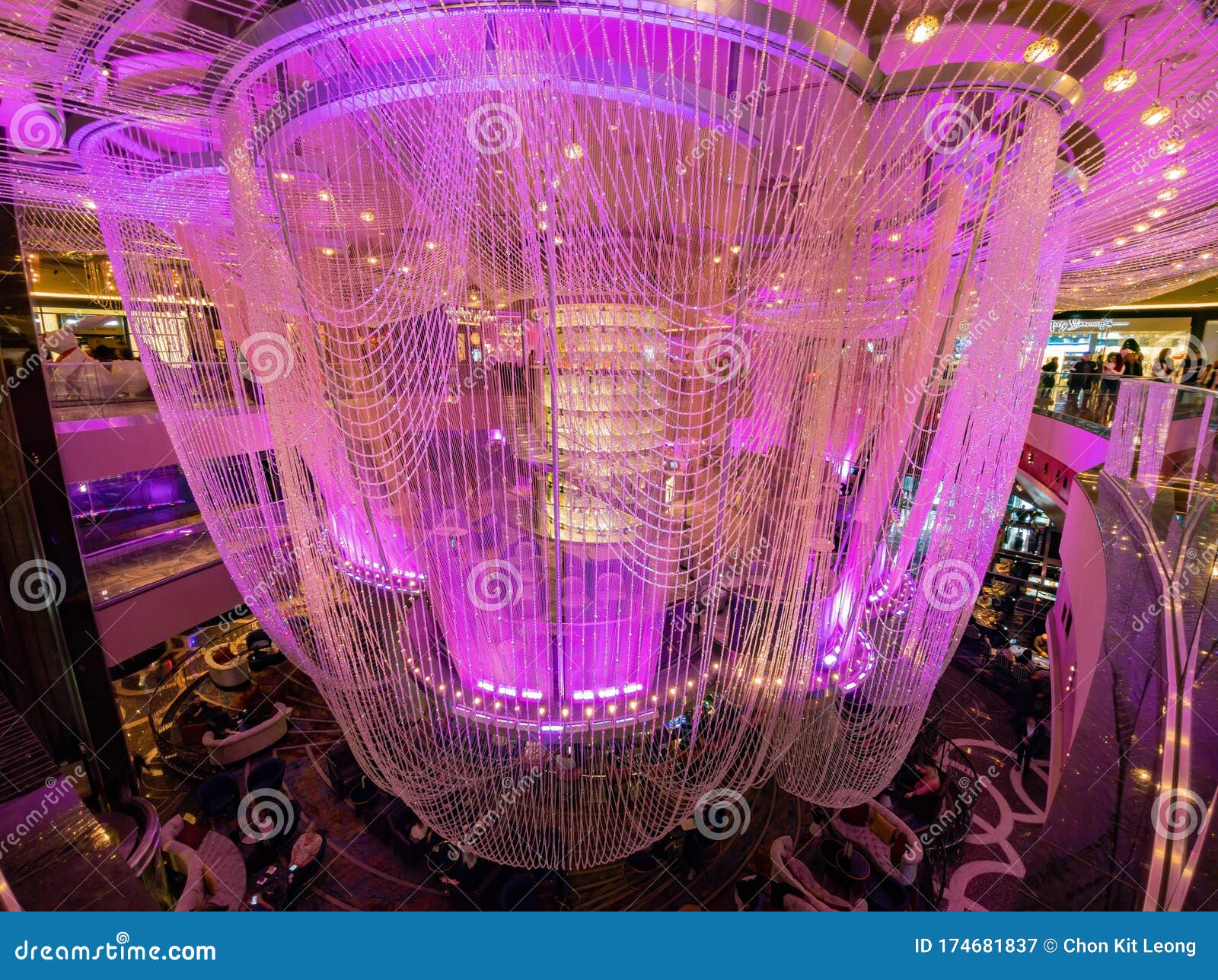 Interior View of the Cosmopolitan of Las Vegas Editorial Photography ...