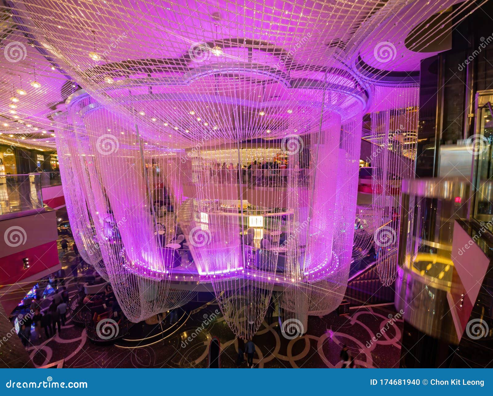 Interior View of the Cosmopolitan of Las Vegas Editorial Image - Image ...
