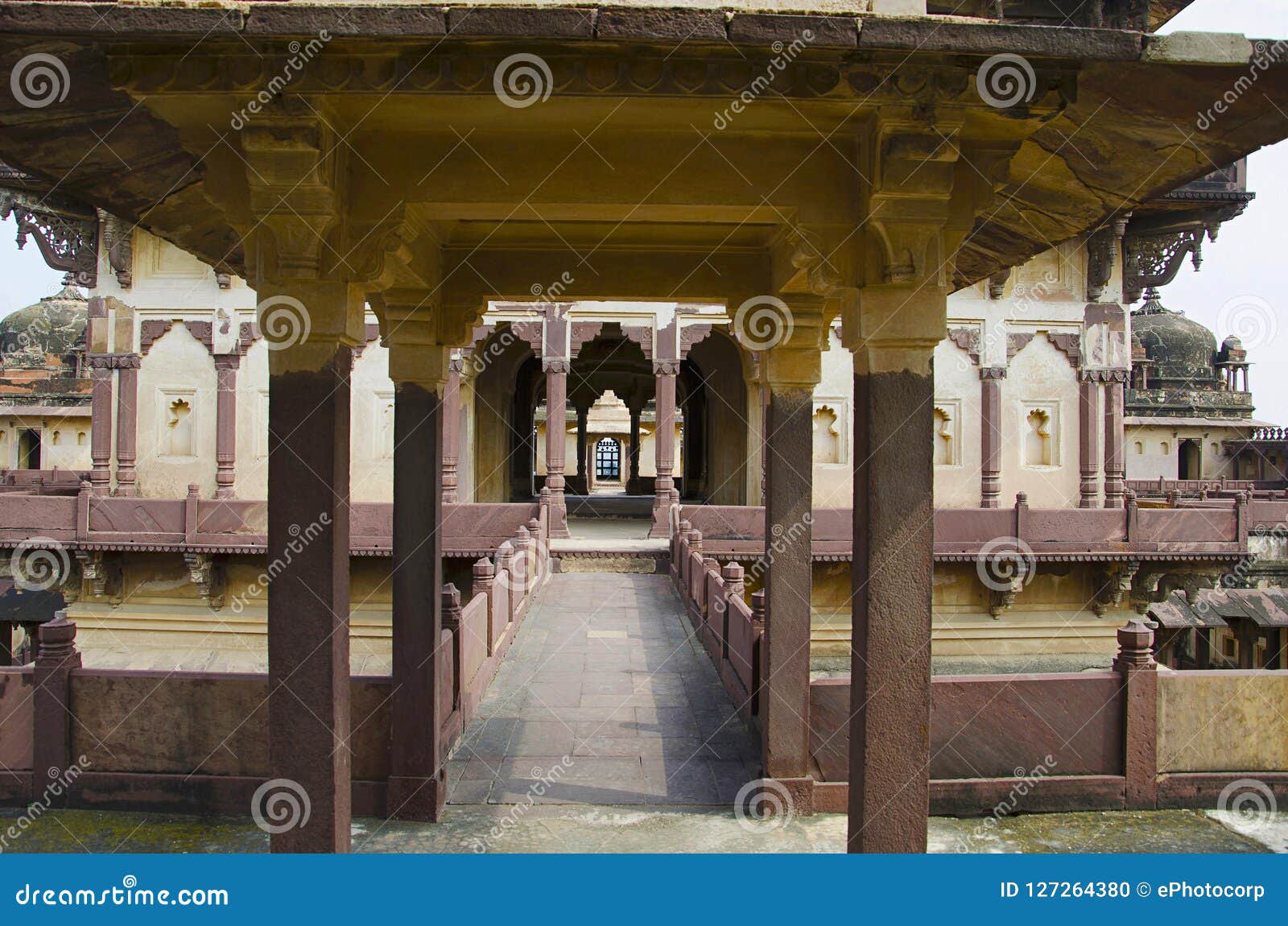 Datia Fort In Datia District Of Madhya Pradesh,India Stock Image ...