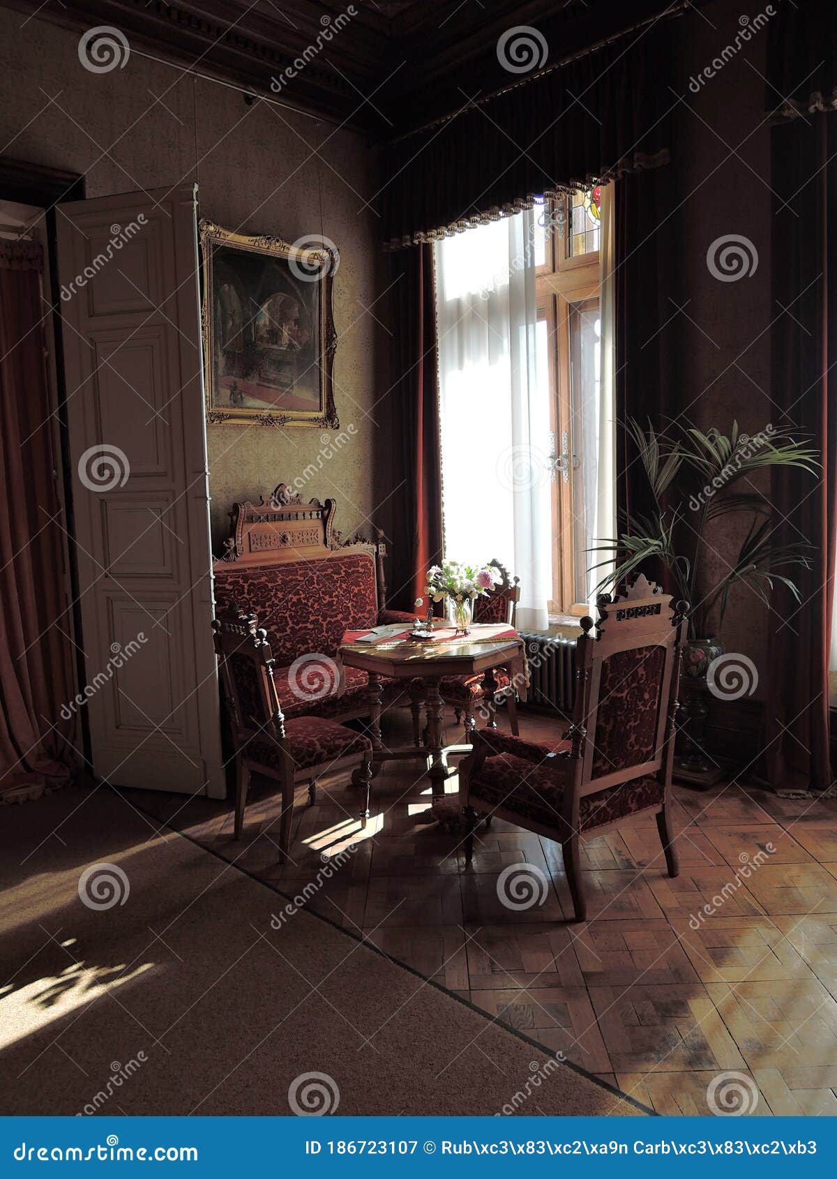 Interior View of the Drachenburg Castle in Cologne, Germany Editorial ...