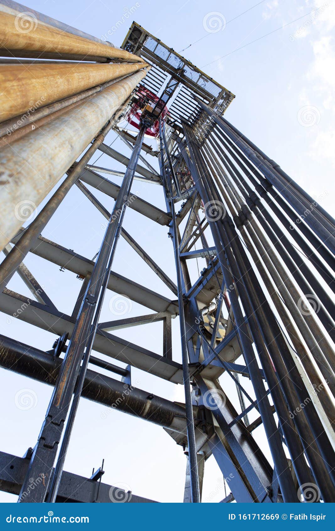 Interior View of Drilling Rig Used in Oil Industry Stock Image - Image ...