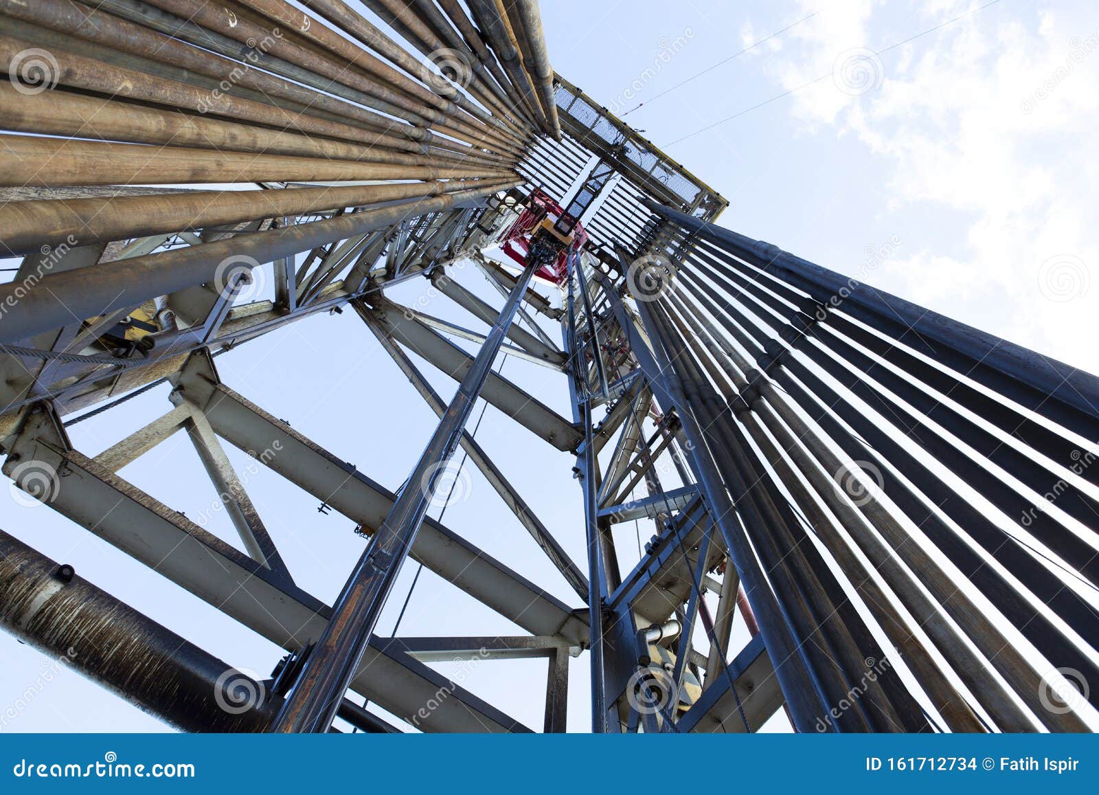 Interior View of Drilling Rig Used in Oil Industry Stock Photo - Image ...