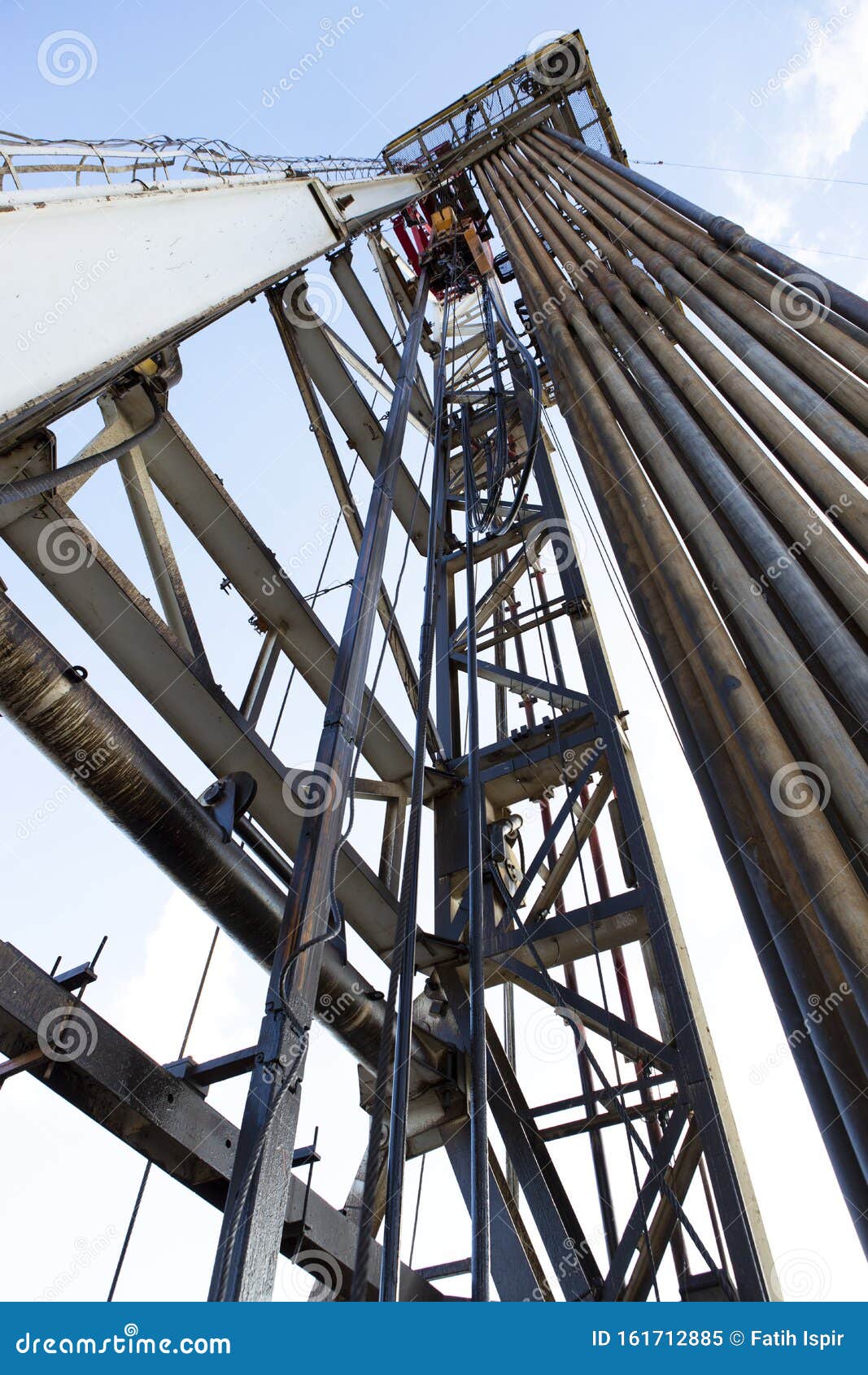 Interior View of Drilling Rig Used in Oil Industry Stock Image - Image ...