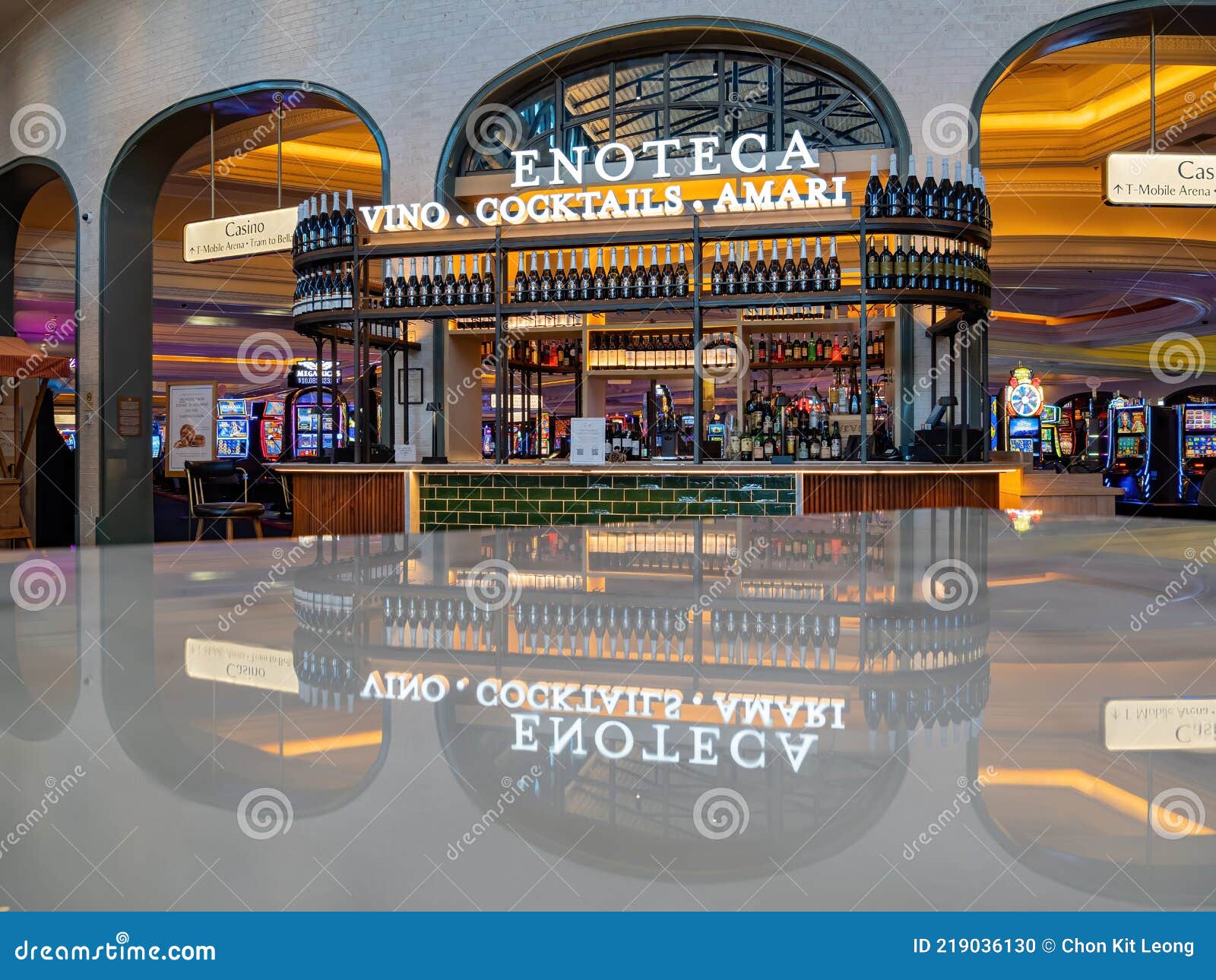 Interior View of the Eataly Park MGM Editorial Image - Image of ...