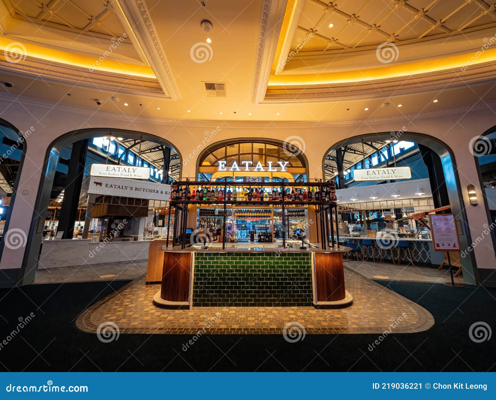 Interior View of the Eataly Park MGM Editorial Photo - Image of blvd ...