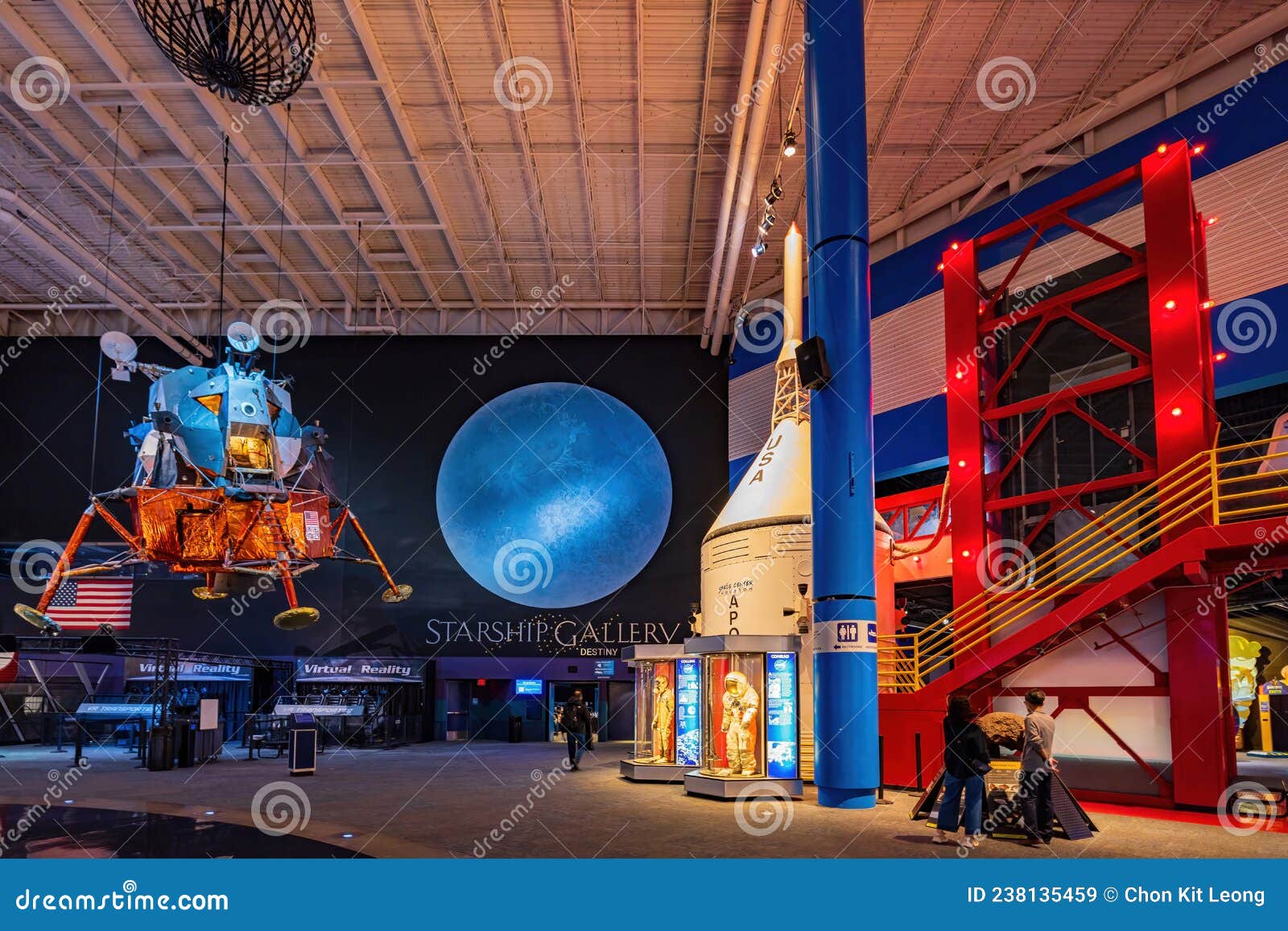 Interior View Exhibition of Space Center Houston Editorial Stock Image ...