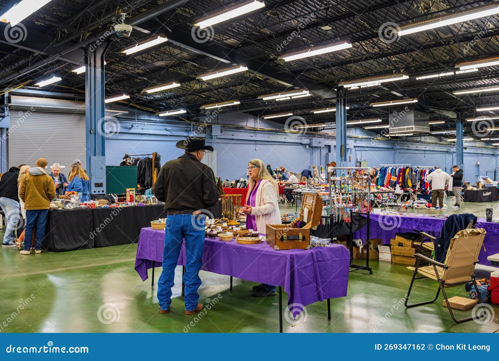 Interior View of a Flea Market Editorial Photography - Image of flea ...