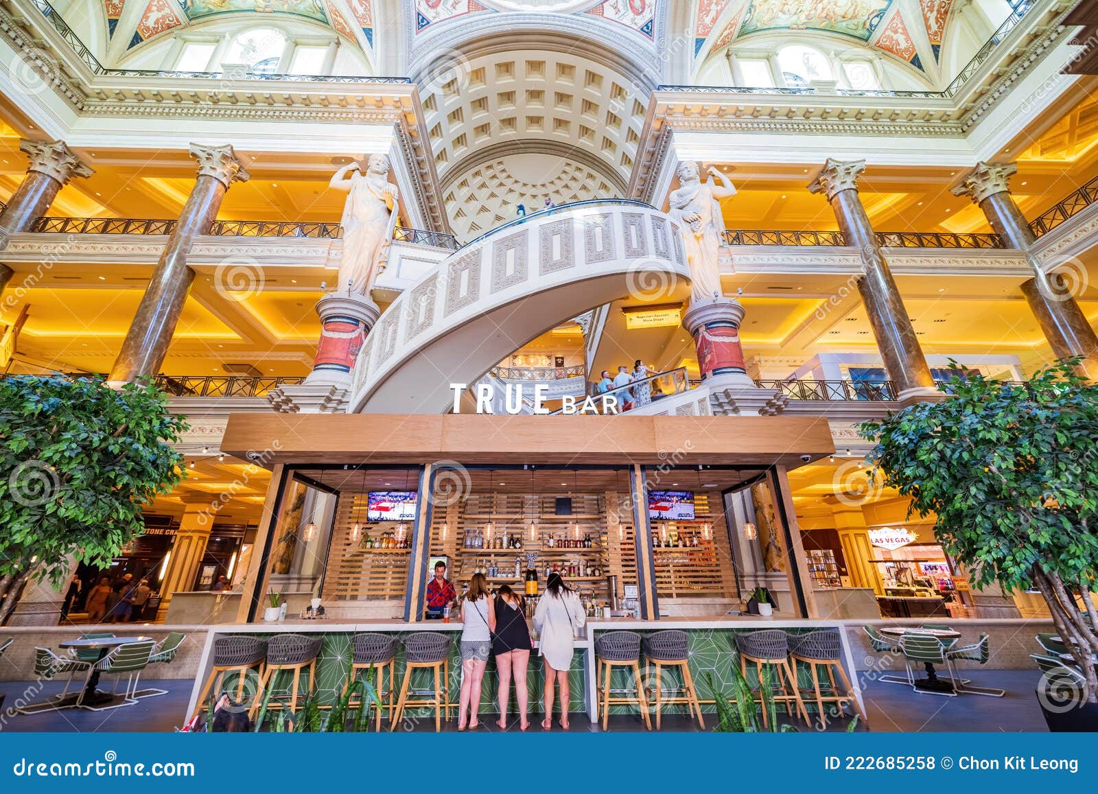 Interior View of the Forum Shops, Caesars Palace Editorial Stock Photo ...