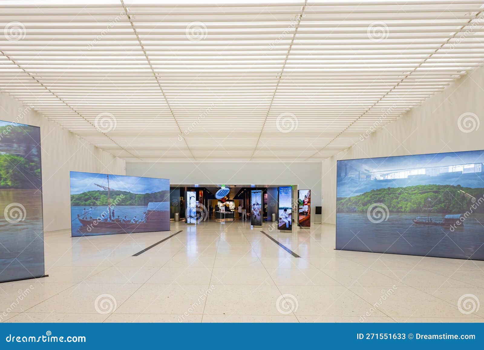 Interior View of the Gateway Arch Editorial Stock Photo - Image of ...