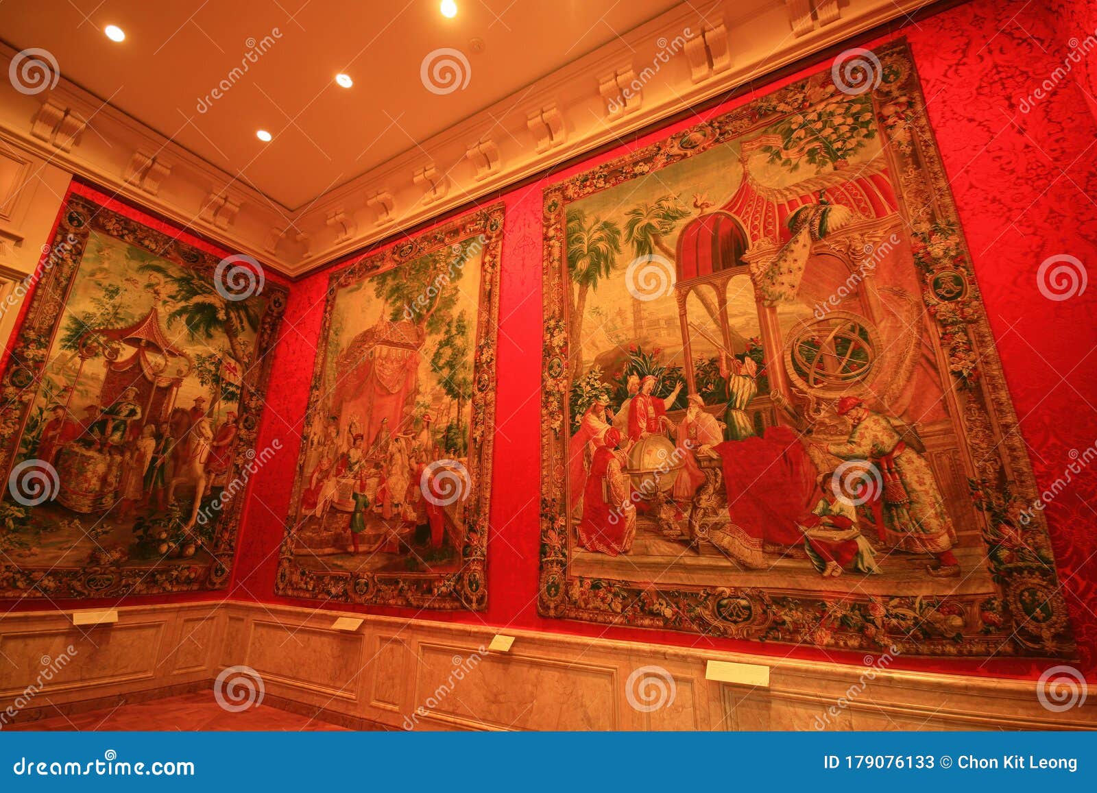 Interior View of the Getty Center Editorial Stock Photo - Image of ...