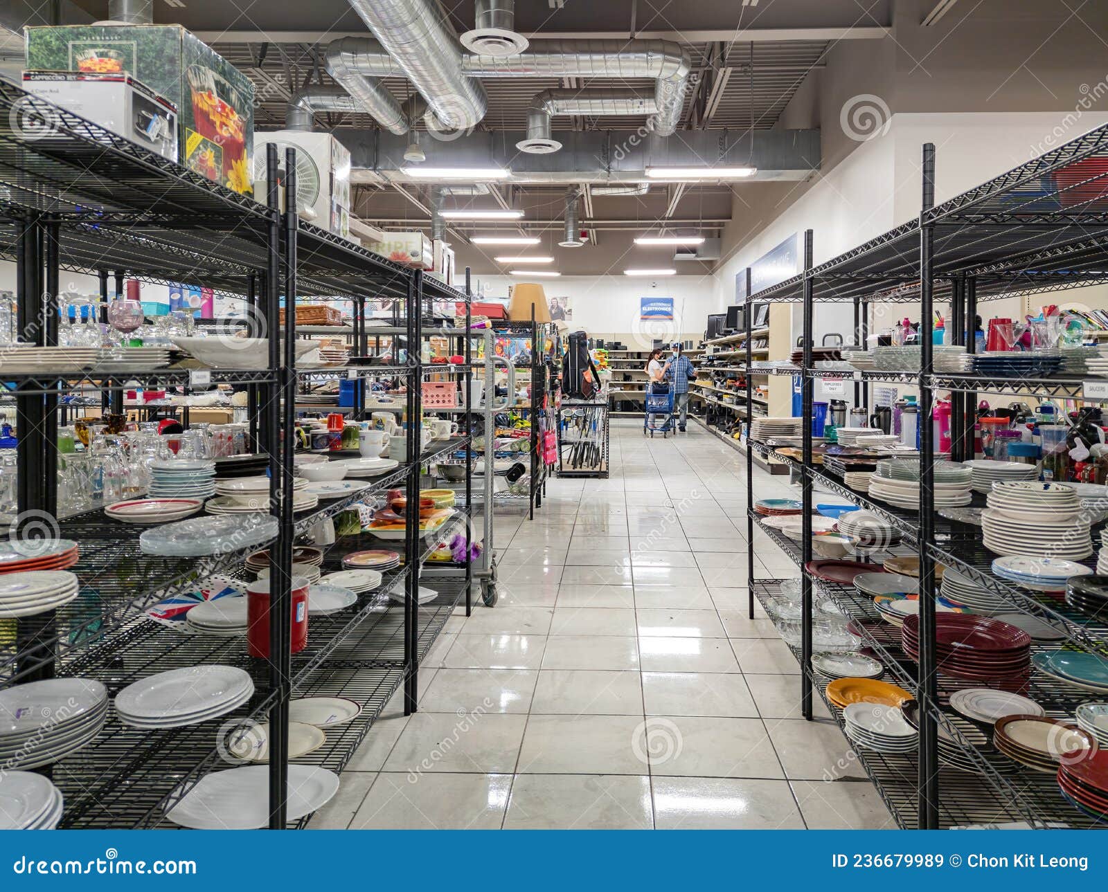 Interior View of the Goodwill Store Editorial Stock Image - Image of ...