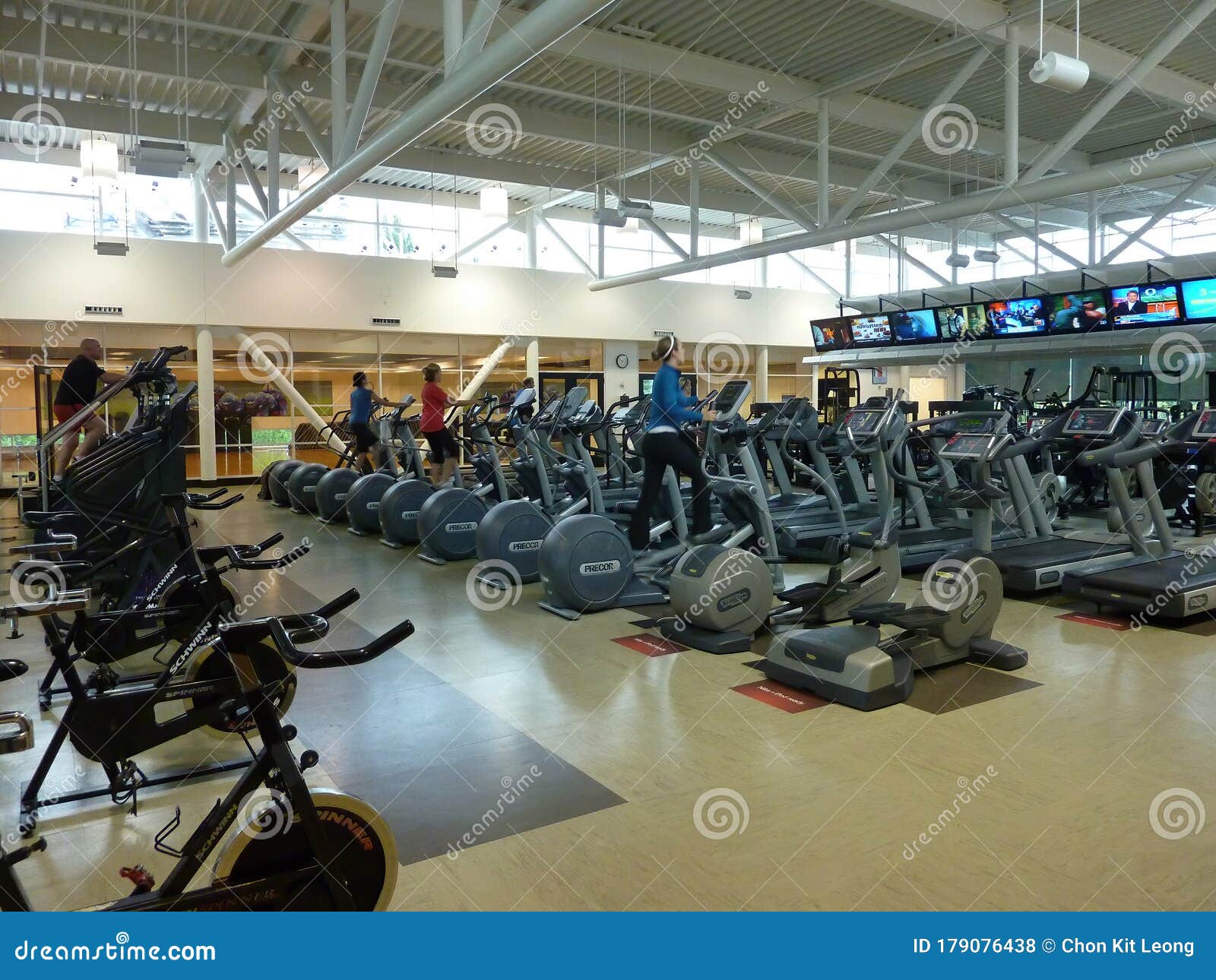 Interior View of a Gym of Nike World Headquarters Editorial Stock Photo ...