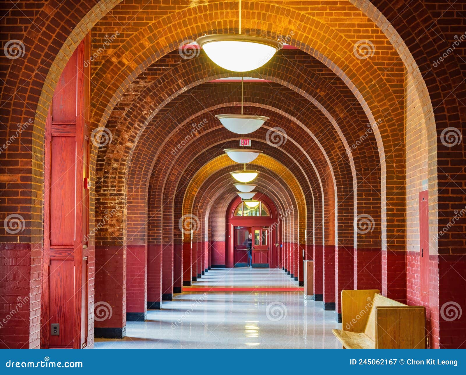 Interior View of the Healy Hall in Georgetown University Stock Image ...