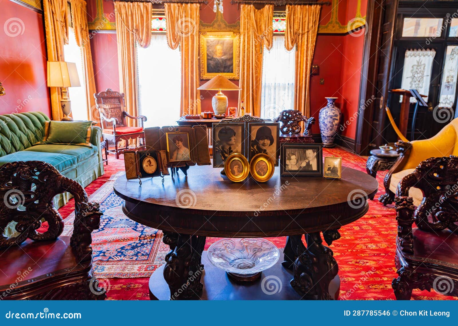 Interior View of the Henry Overholser Mansion Editorial Photo - Image ...