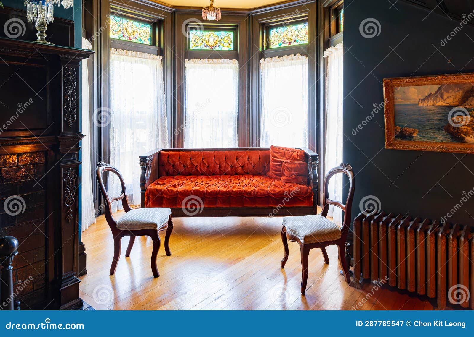 Interior View of the Henry Overholser Mansion Editorial Photography ...
