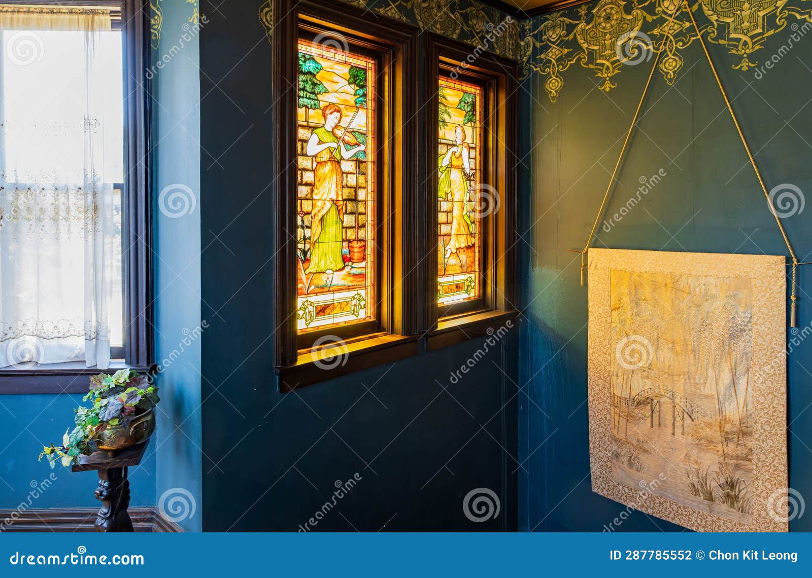 Interior View of the Henry Overholser Mansion Editorial Photography ...