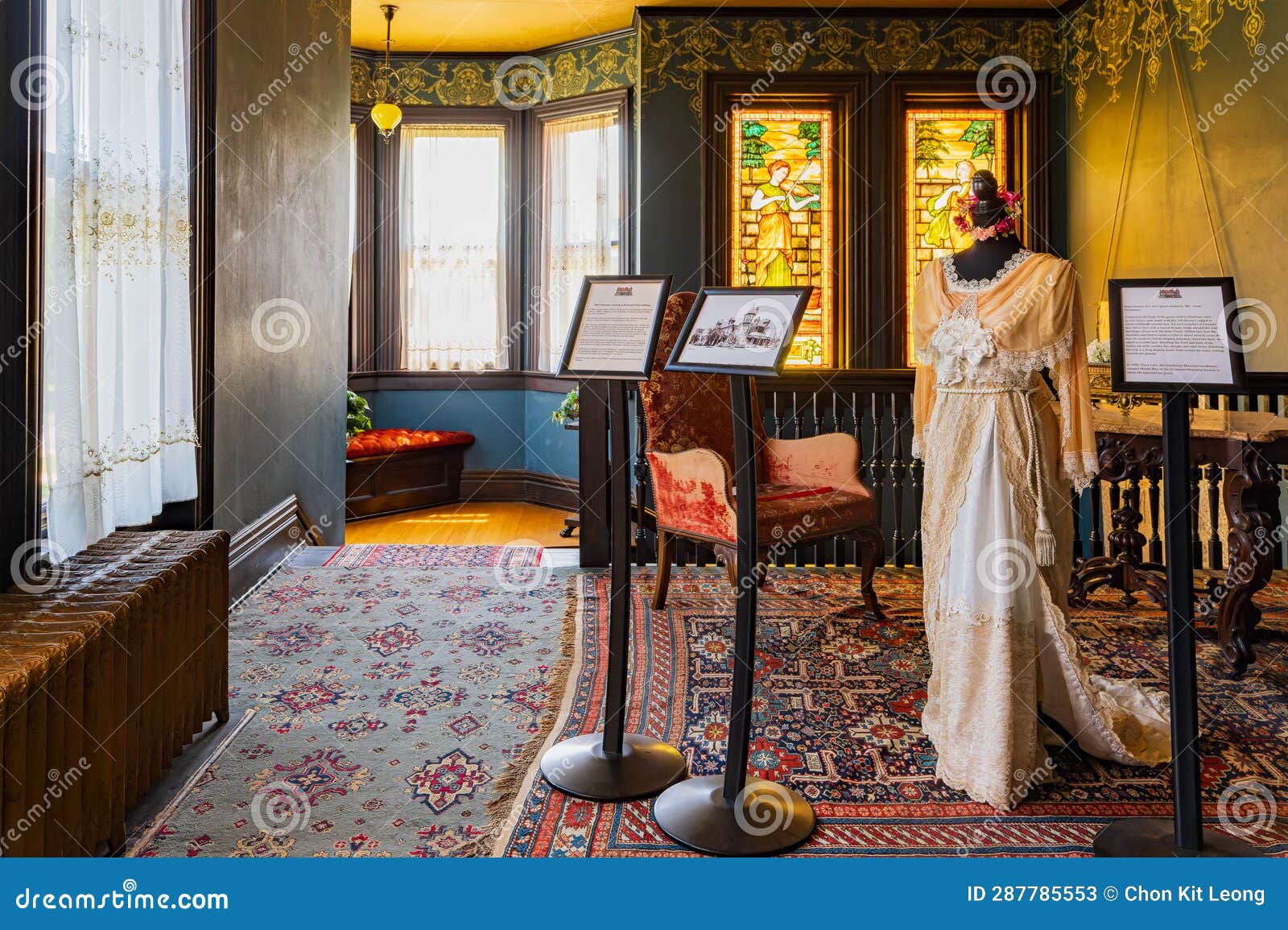 Interior View of the Henry Overholser Mansion Editorial Stock Photo ...