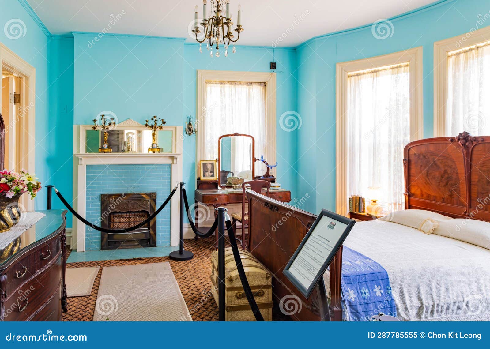 Interior View of the Henry Overholser Mansion Editorial Image - Image ...