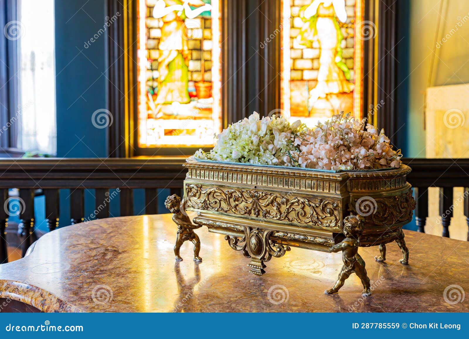 Interior View of the Henry Overholser Mansion Editorial Stock Image ...