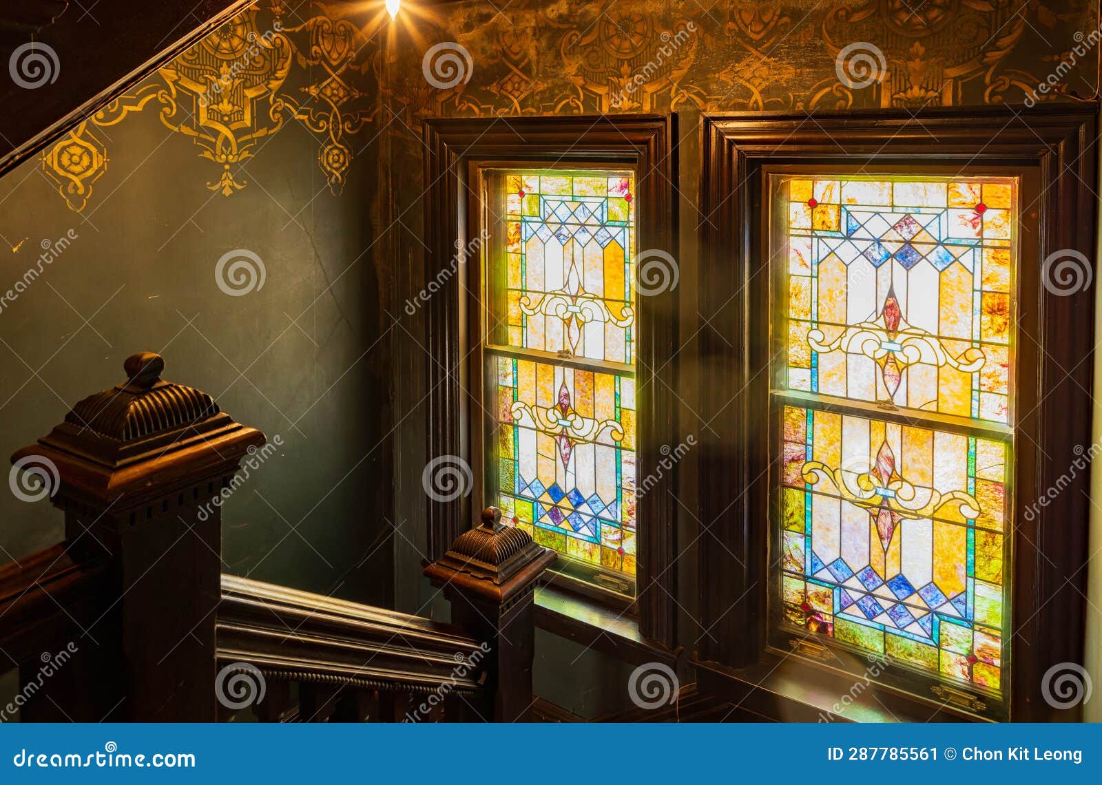 Interior View of the Henry Overholser Mansion Editorial Photo - Image ...