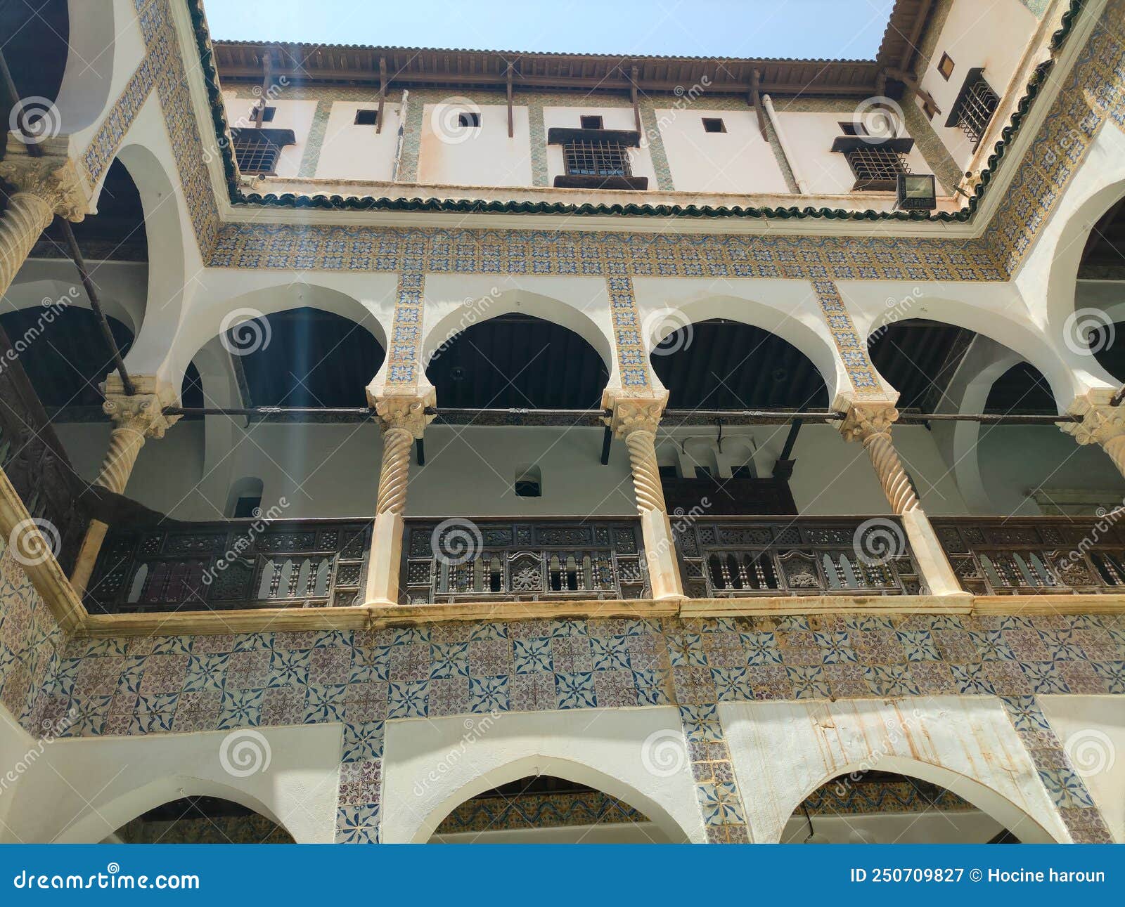 The Casbah of Algiers stock image. Image of culture - 250709827