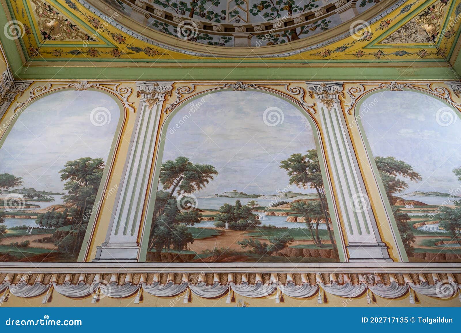 Interior View of the Imperial Harem Section in the Topkapi Palace Which ...