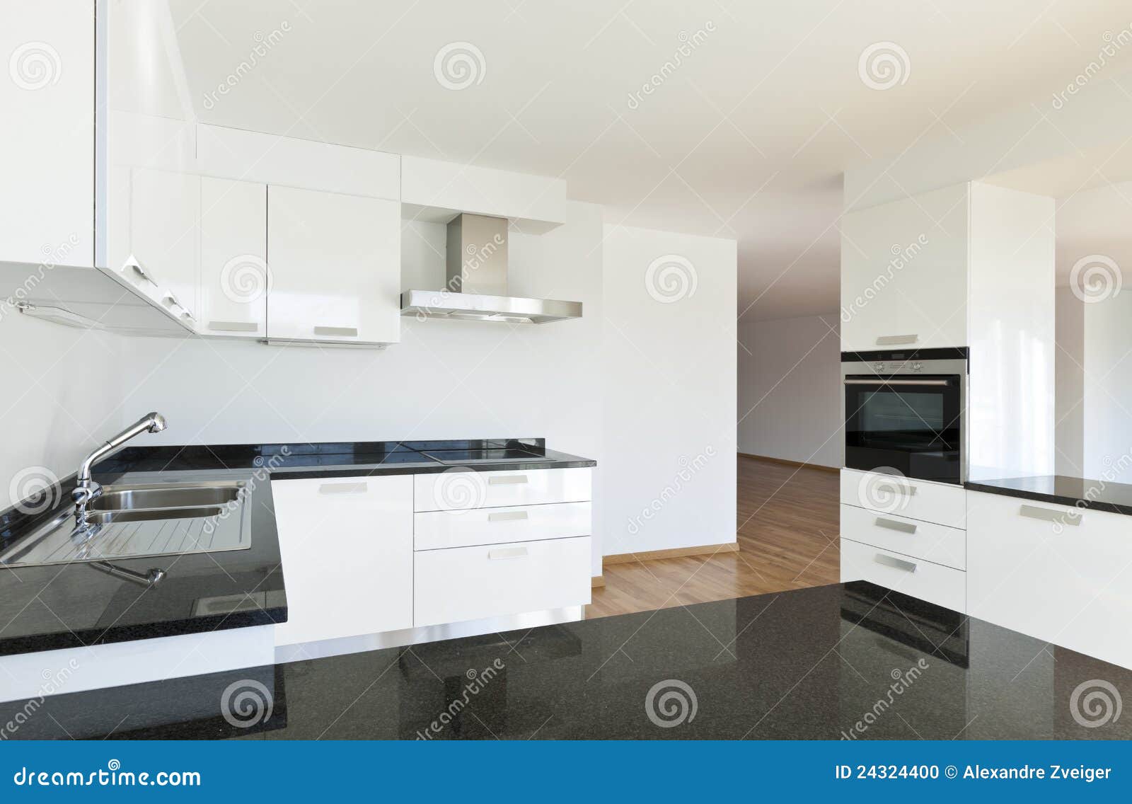 Interior, View of the Kitchen Stock Photo - Image of architecture, open ...