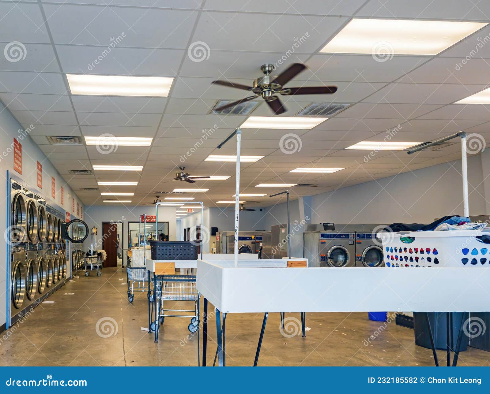 Interior View of a Laundry Store Editorial Photography - Image of cheap ...