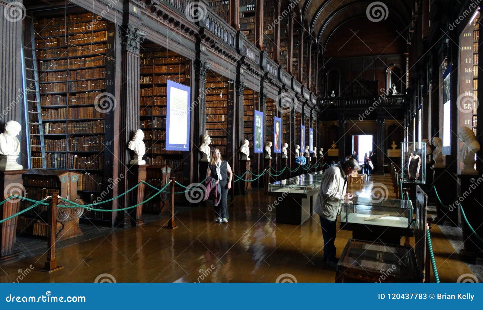 The Long Room Trinity Collage Dublin, Ireland Editorial Stock Photo ...