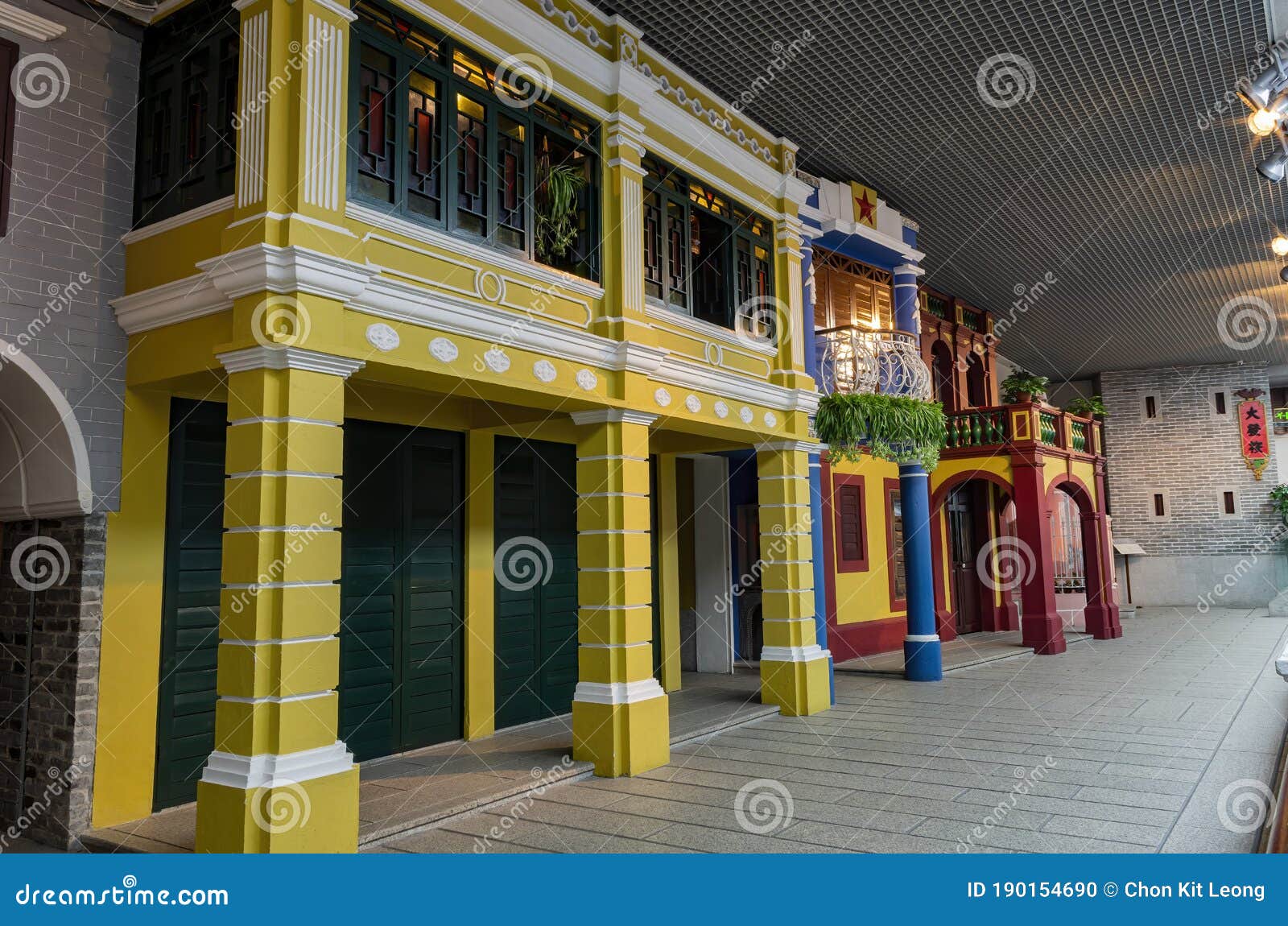 Interior View of the Macao Museum Editorial Image - Image of region ...
