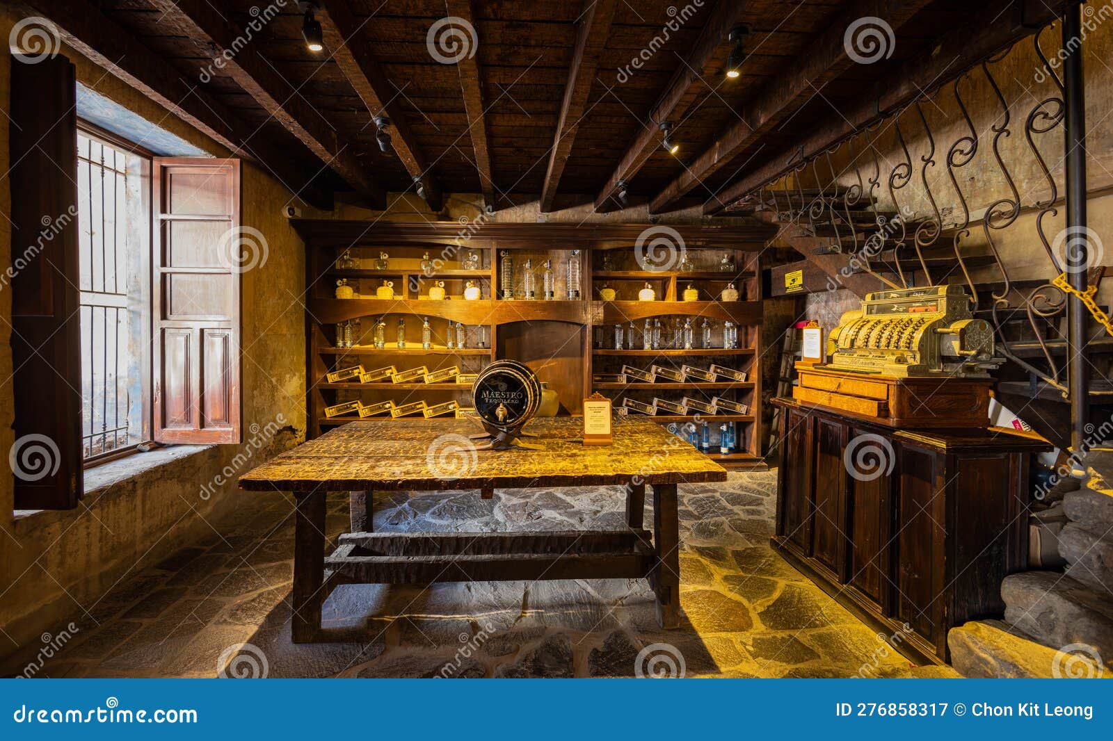 Interior View of the Maestros Tequileros Editorial Photography - Image ...