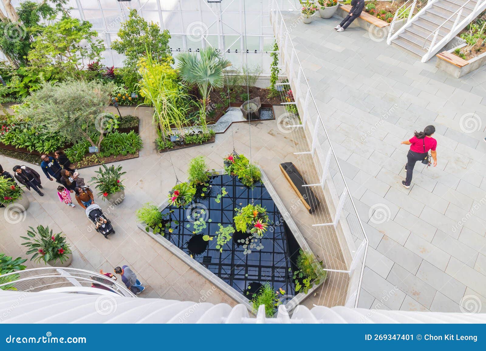 Interior View of the Main Building of Myriad Botanical Gardens ...