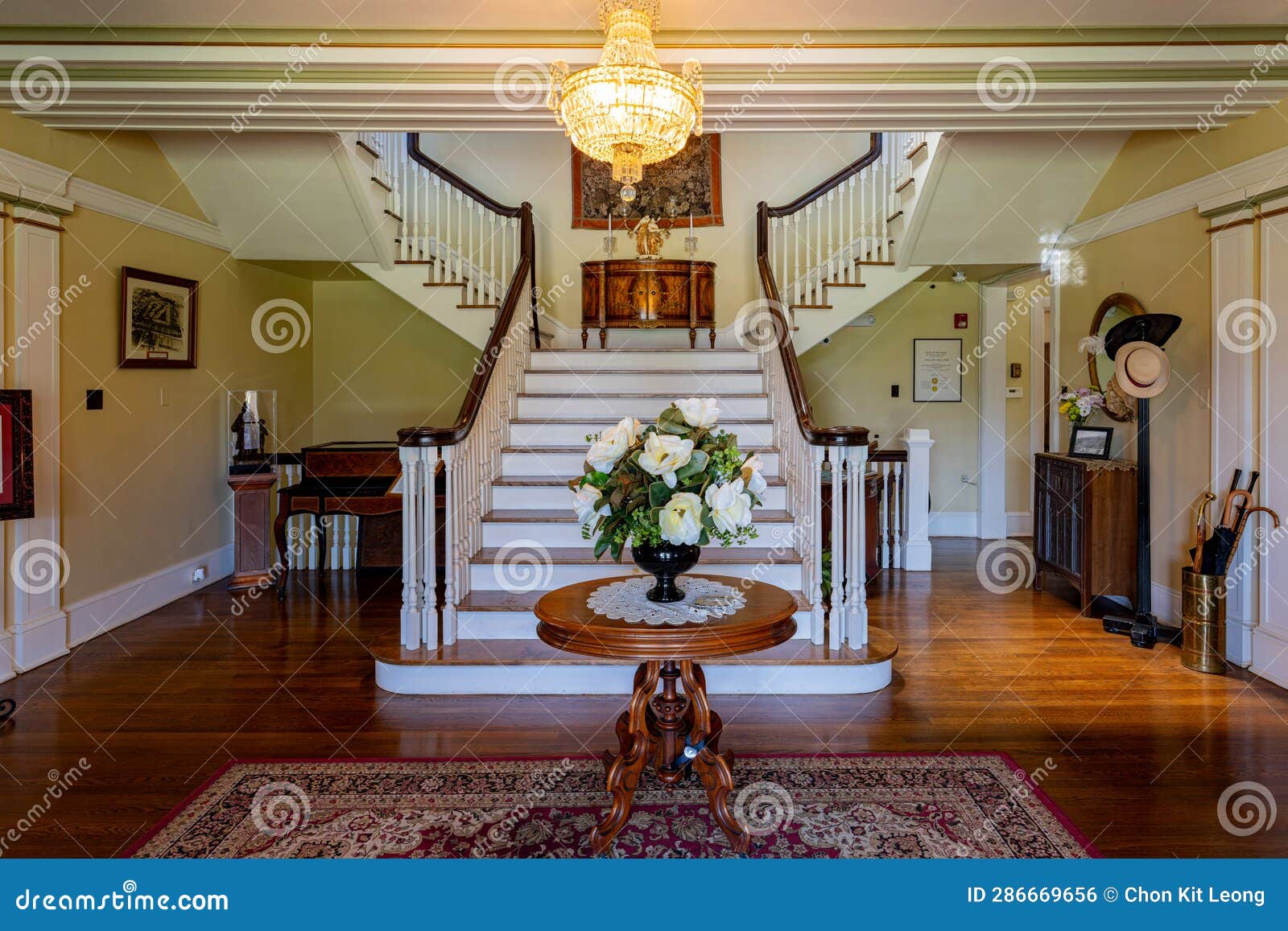 Interior View of the Marland S Grand Home Editorial Photo - Image of ...
