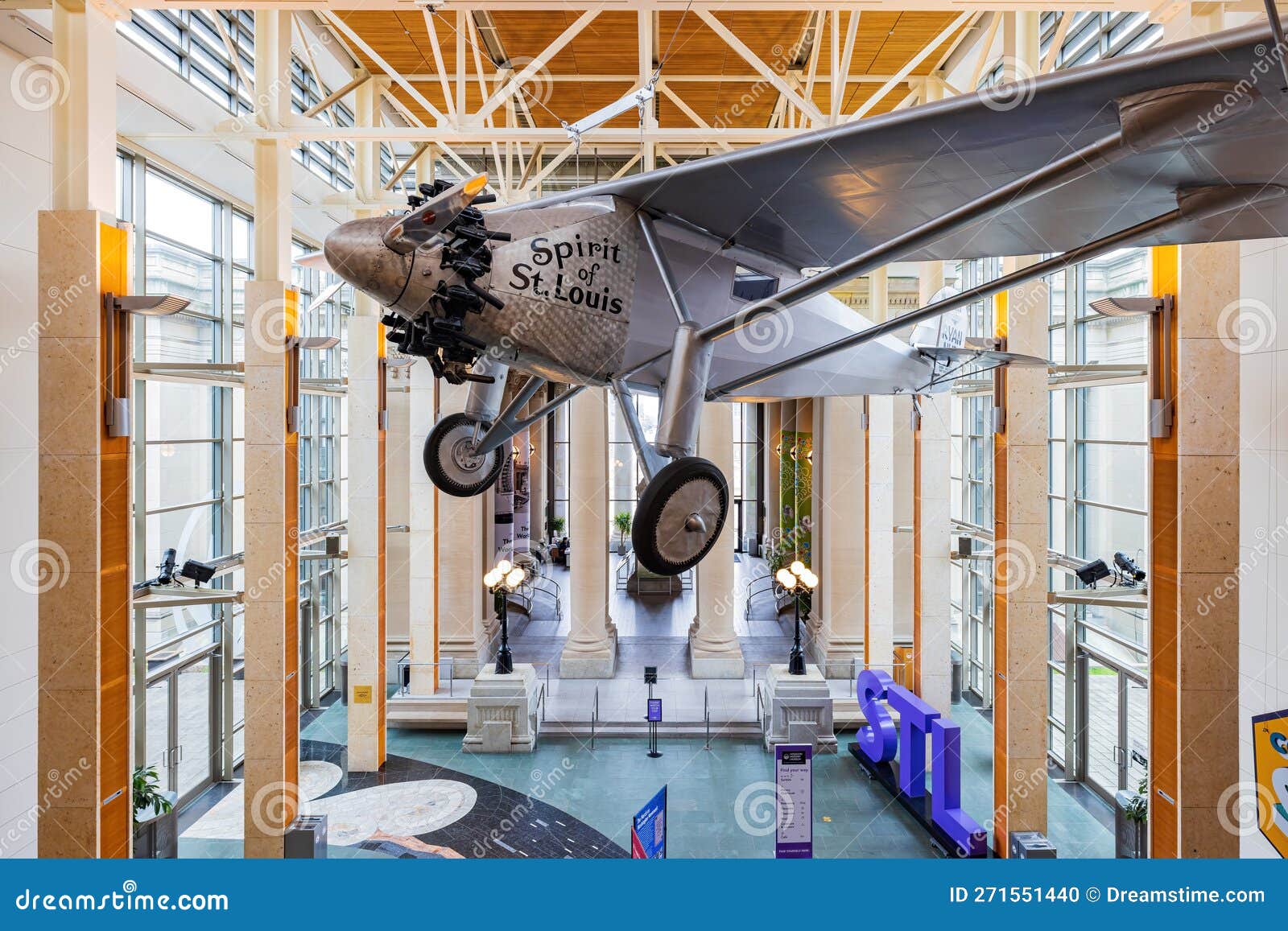 Interior View of the Missouri History Museum Editorial Image - Image of ...