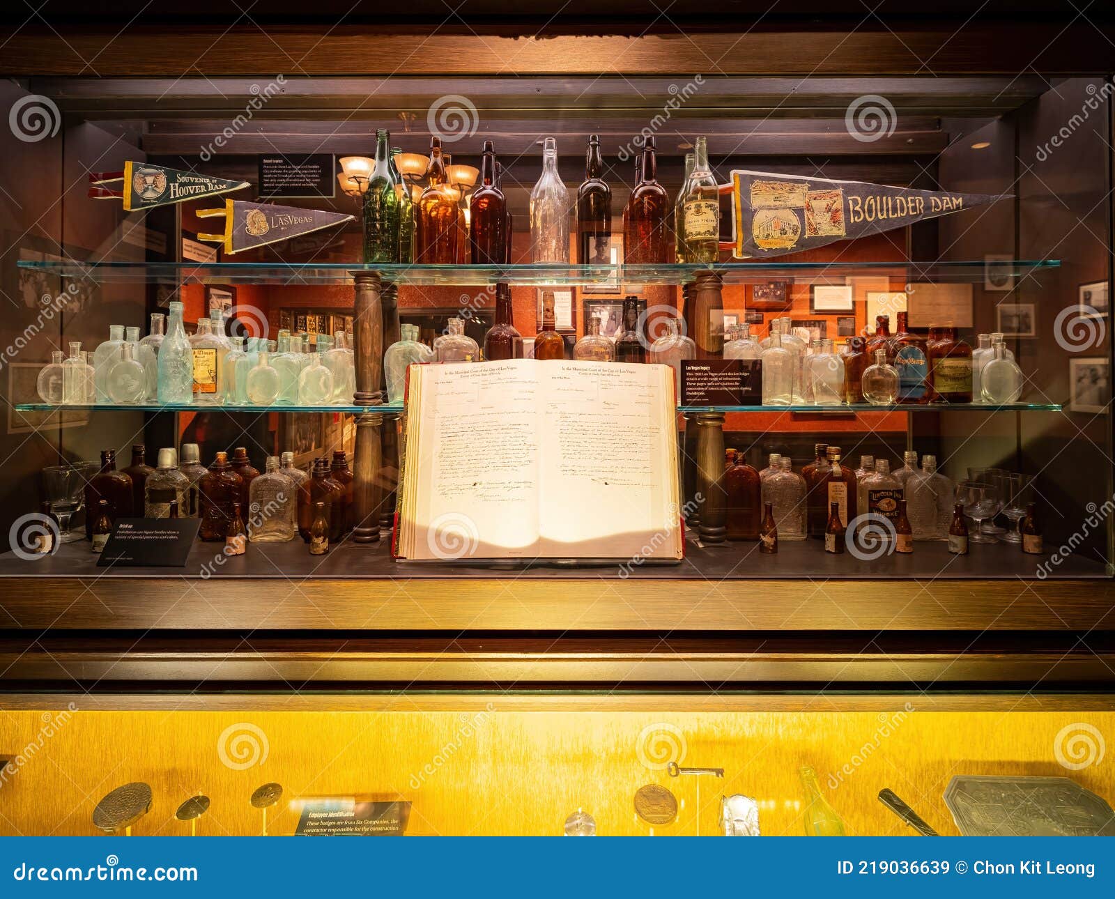 Interior View of the Mob Museum Editorial Stock Image - Image of united ...