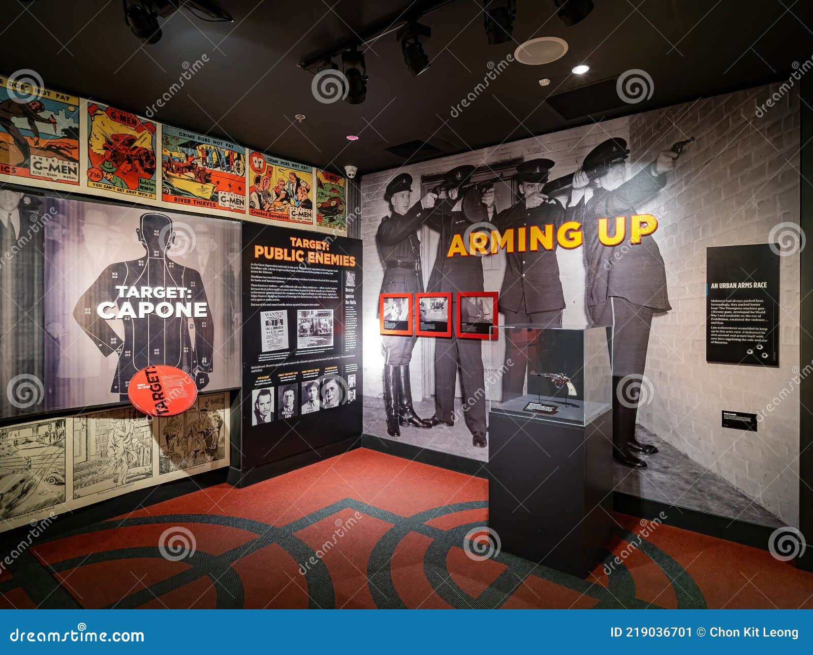 Interior View of the Mob Museum Editorial Photo - Image of downtown ...