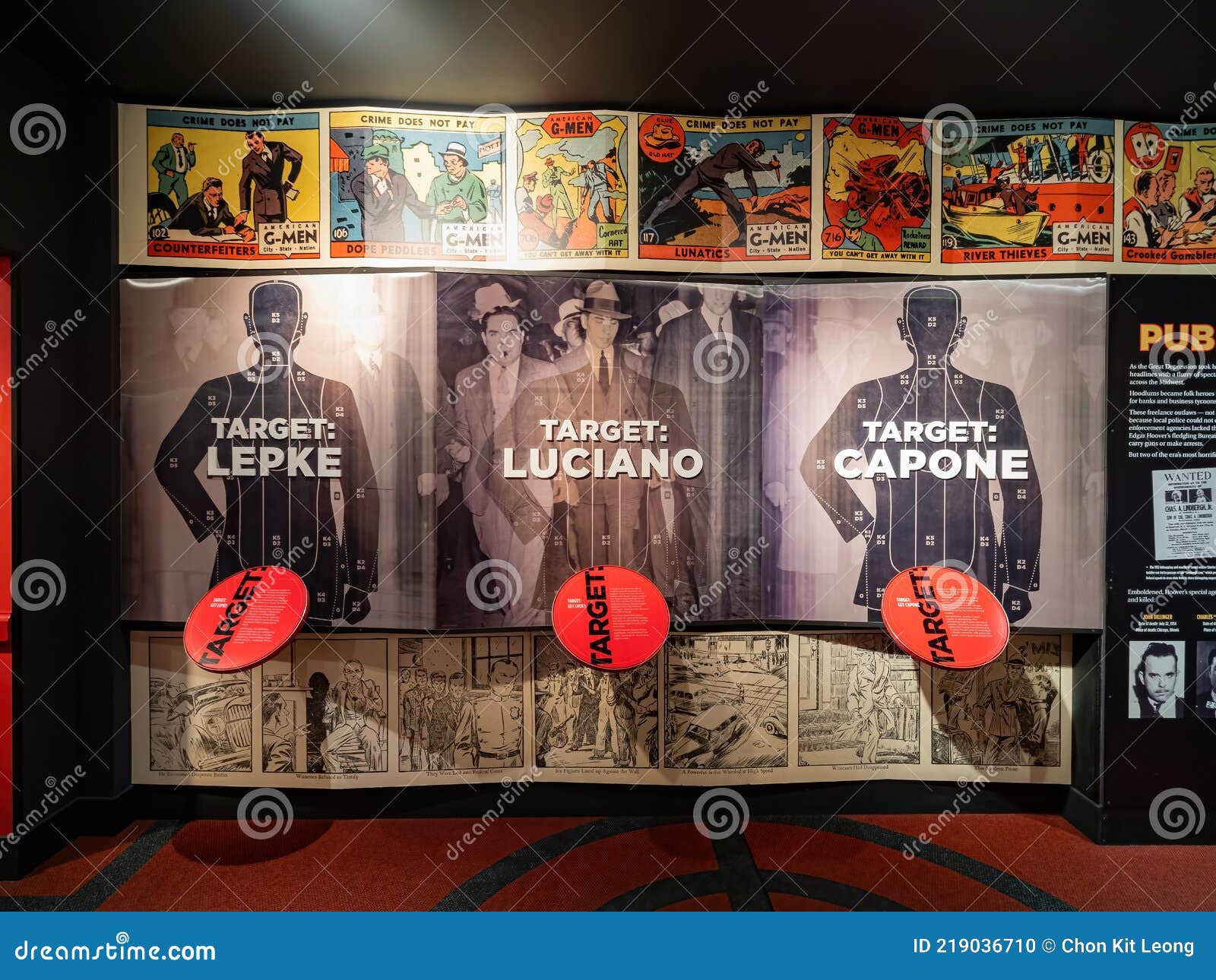 Interior View of the Mob Museum Editorial Image - Image of museum ...