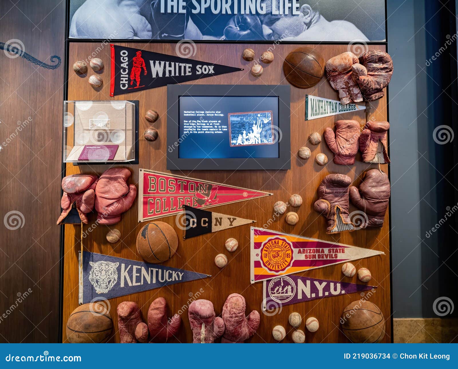 Interior View of the Mob Museum Editorial Stock Image - Image of ...