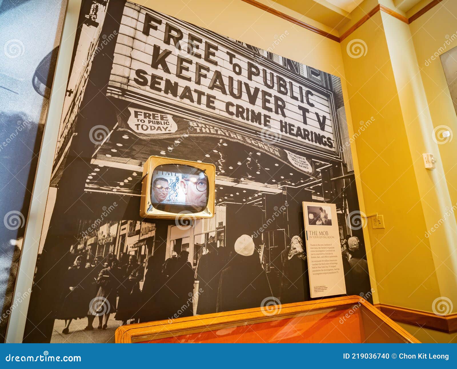 Interior View of the Mob Museum Editorial Image - Image of city ...