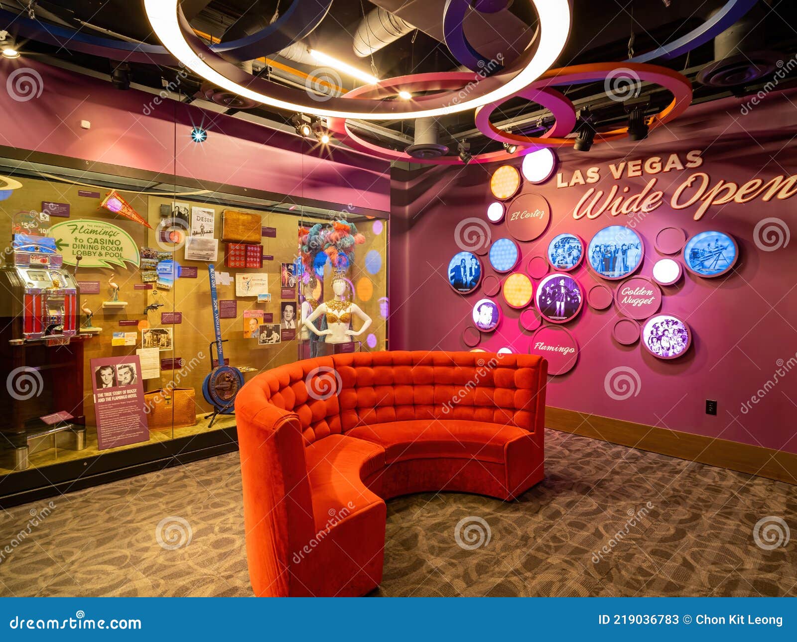 Interior View of the Mob Museum Editorial Stock Photo - Image of ...