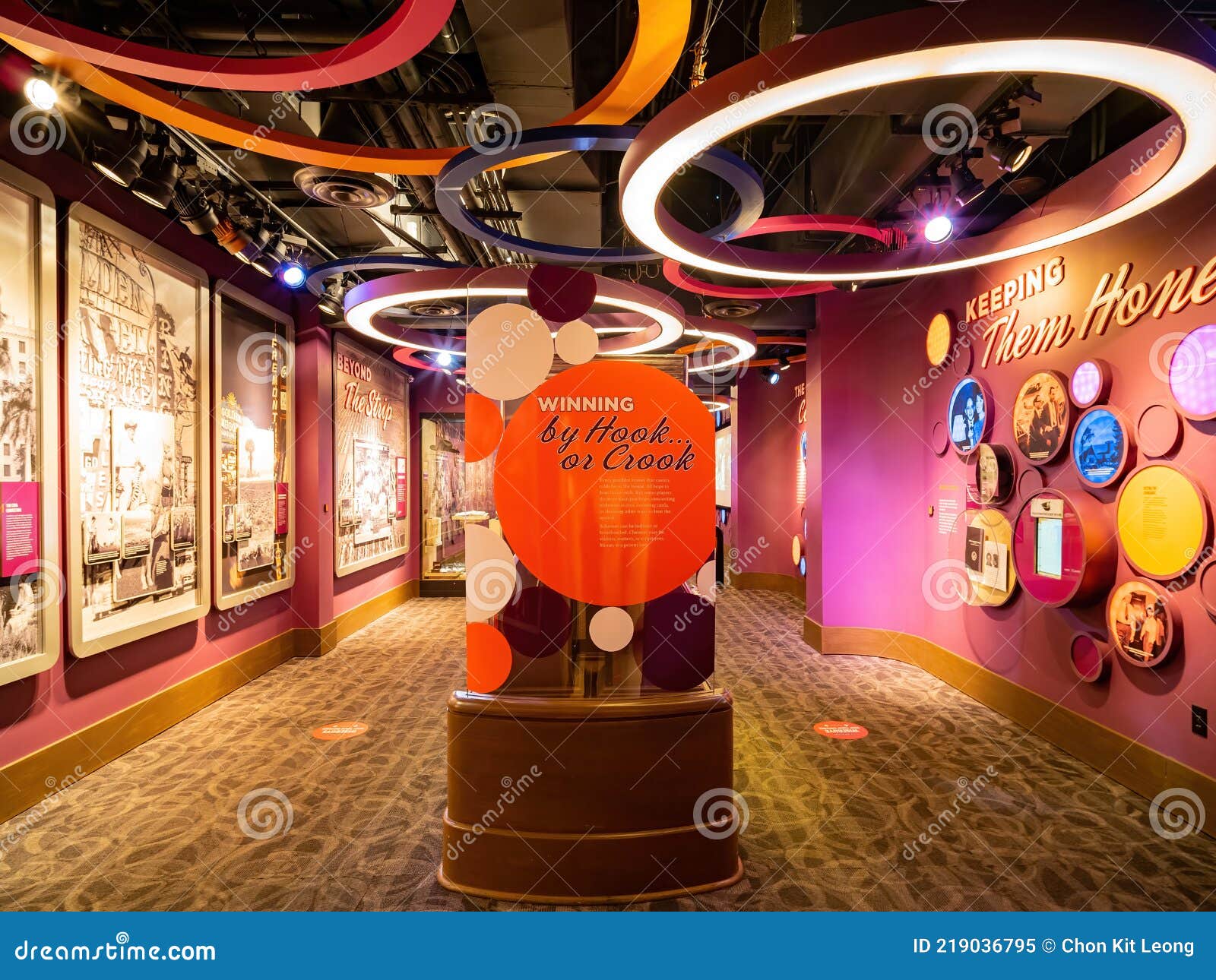 Interior View of the Mob Museum Editorial Image - Image of interior ...